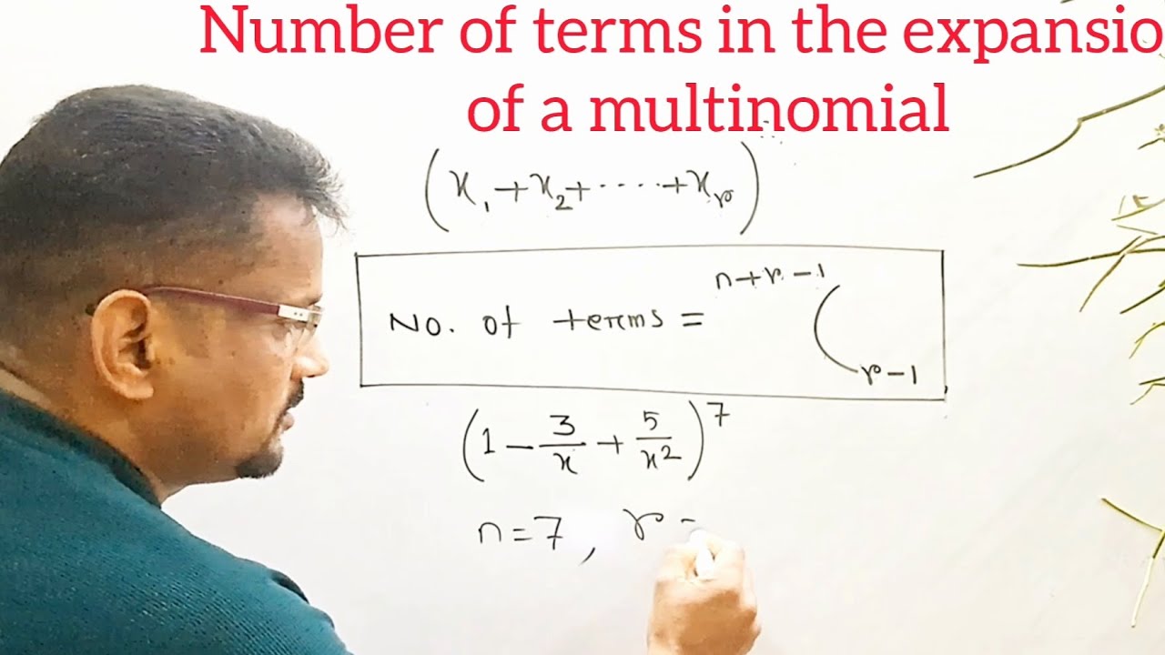 Trick to number of terms in the expression of a multinomial - YouTube