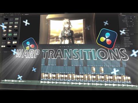 DaVinci Resolve ¦ Warp Transitions - YouTube