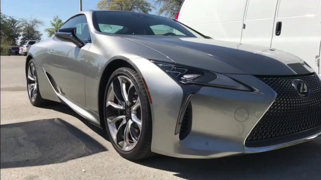 Lexus LC500 Sharp Ding Repaired using Paintless Dent Removal - YouTube