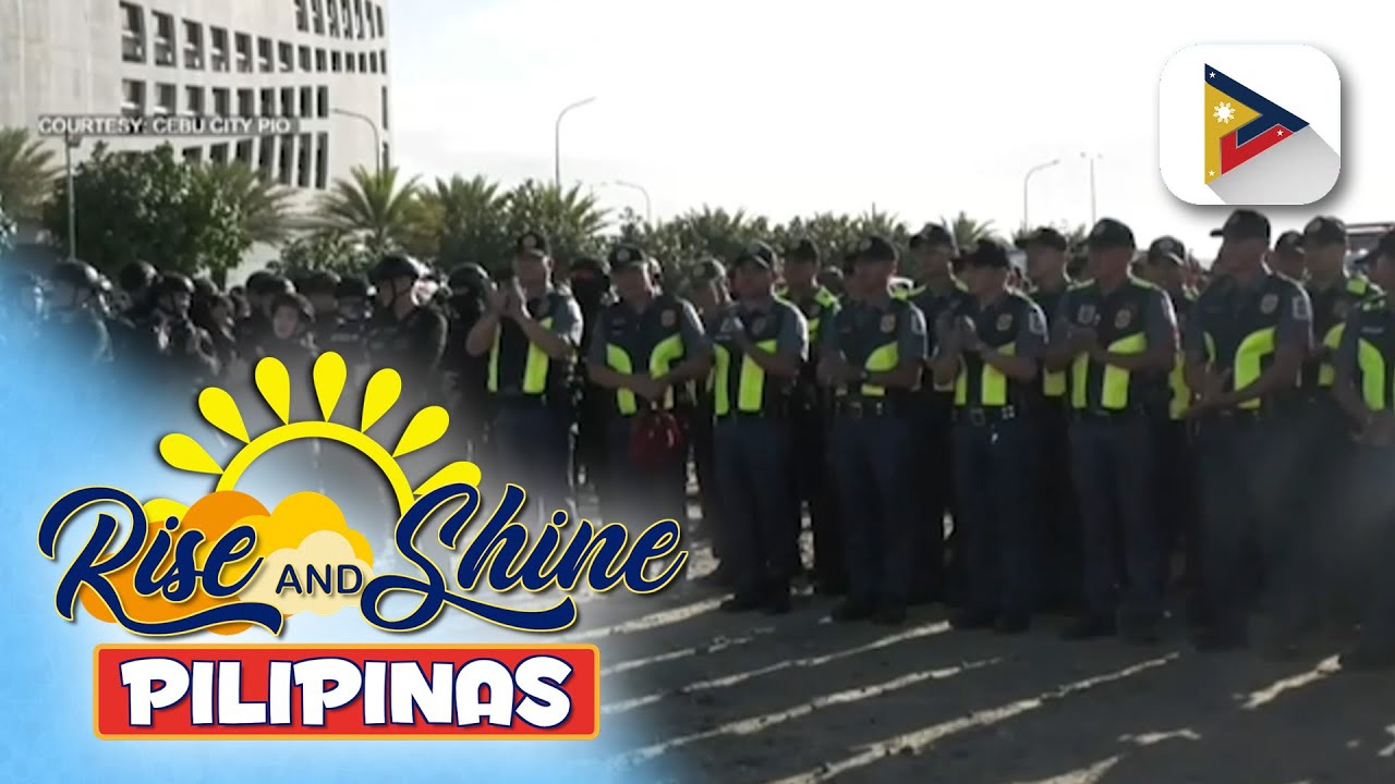 PNP-Cebu, nagsagawa ng send-off ceremony para sa mga magbabantay sa ...