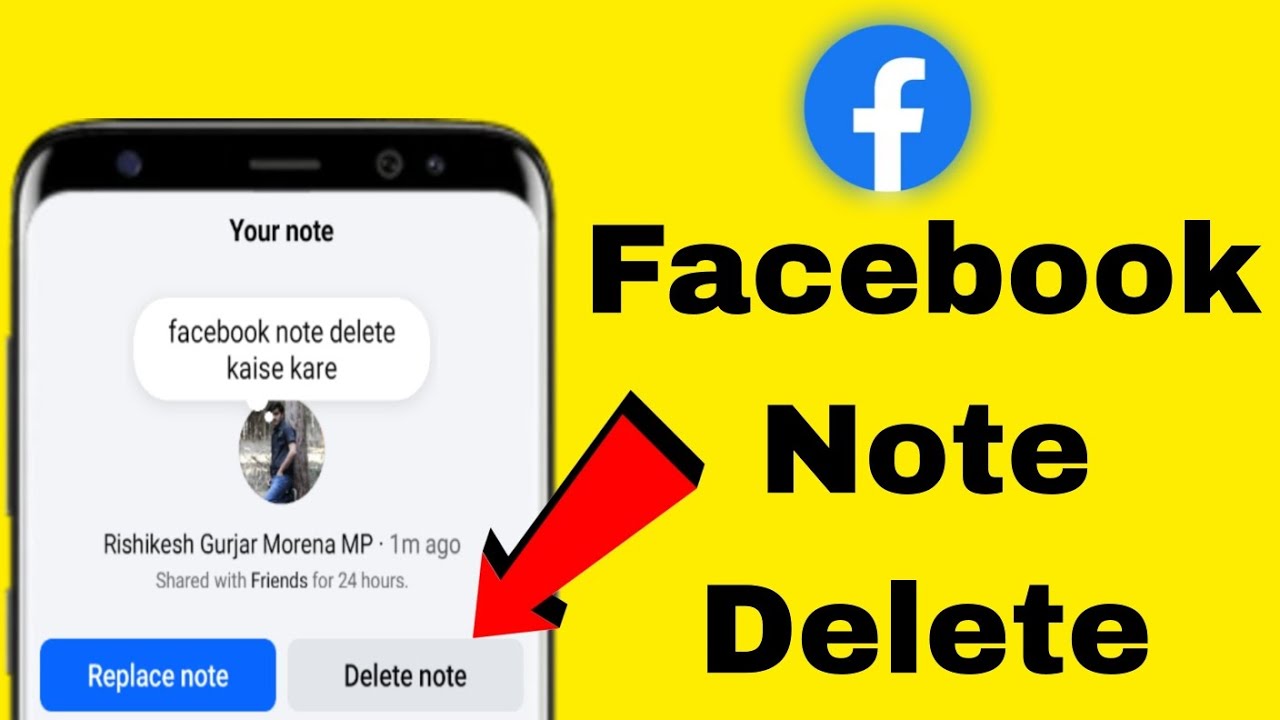 Facebook Note Delete Kaise Kare || How To Delete Facebook Note || How ...