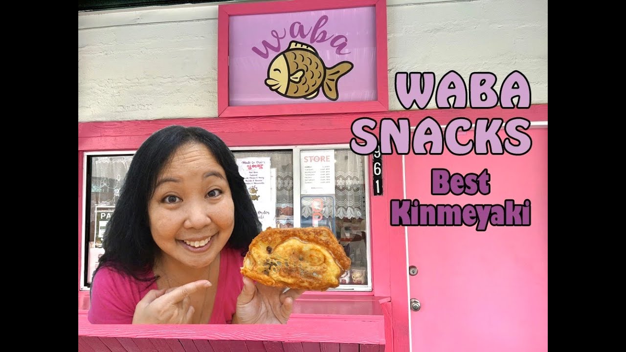 Waba Snacks: Best Kinmeyaki In Hawaii - YouTube