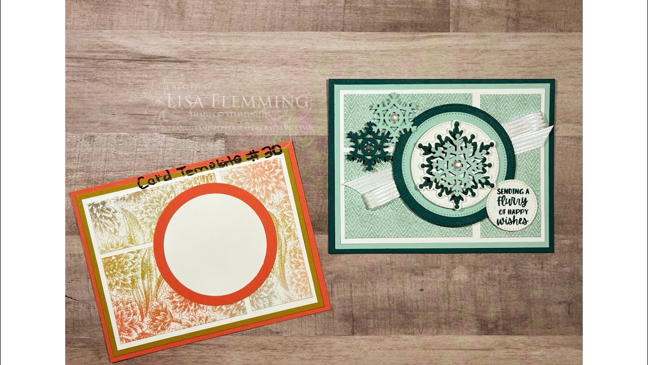 Template Tuesday - Stampin’ Up! Card Template #30 - YouTube