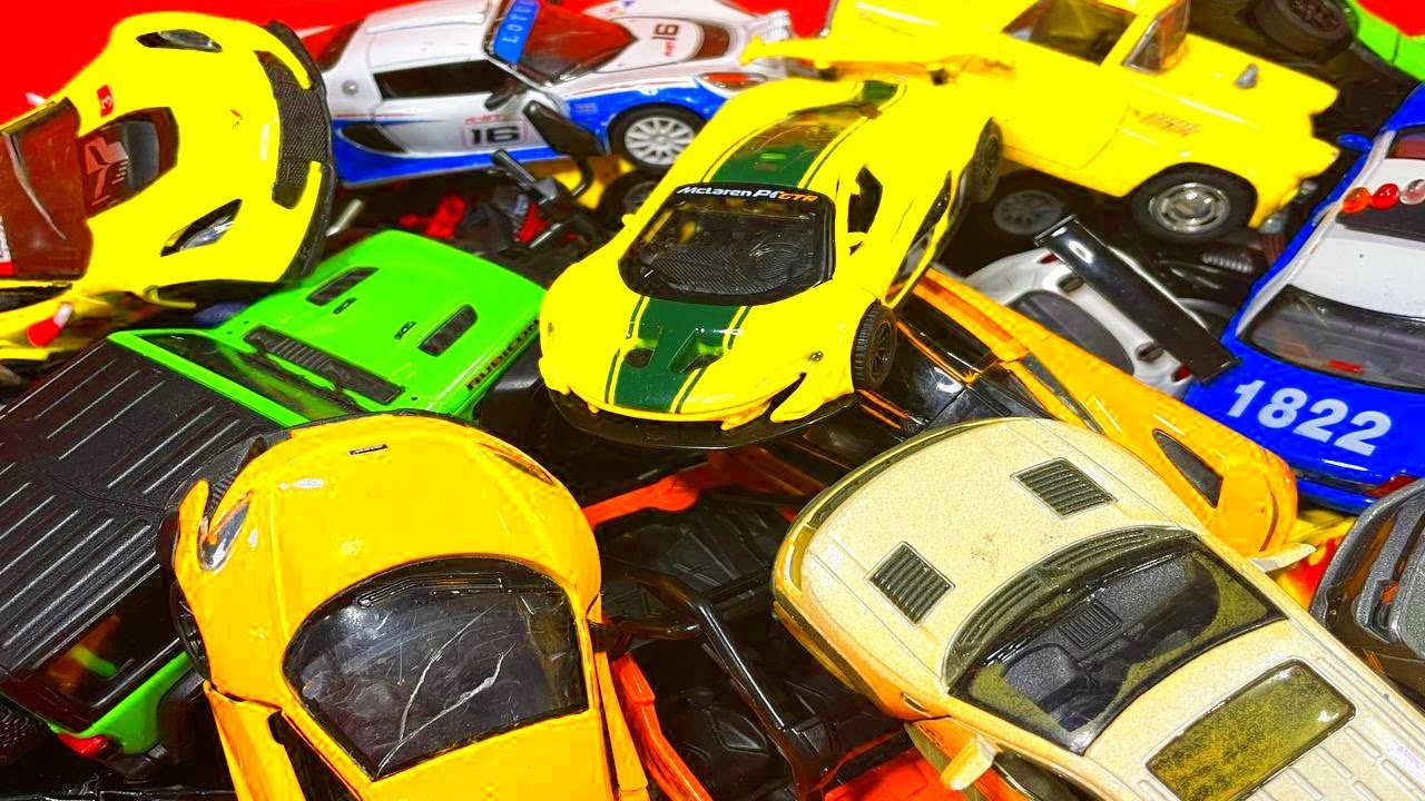Super Diecast Metal Scale Model Cars 52 - YouTube