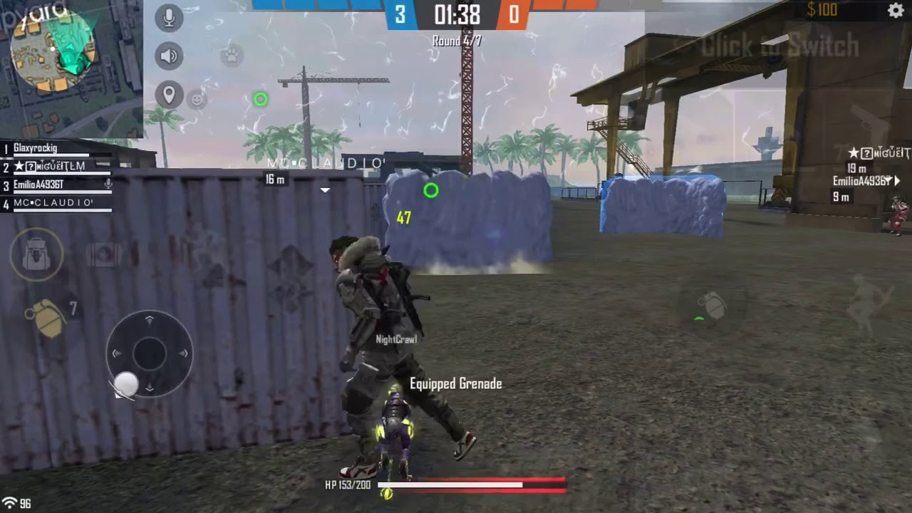 Free fire grenades with Glaxyrockig - YouTube