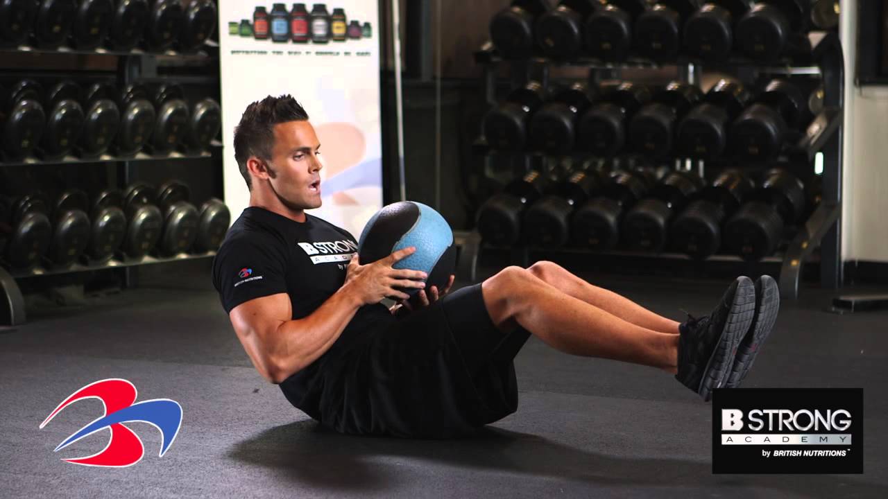 Exercise - Medicine Ball Rotation by B STRONG Academy - YouTube