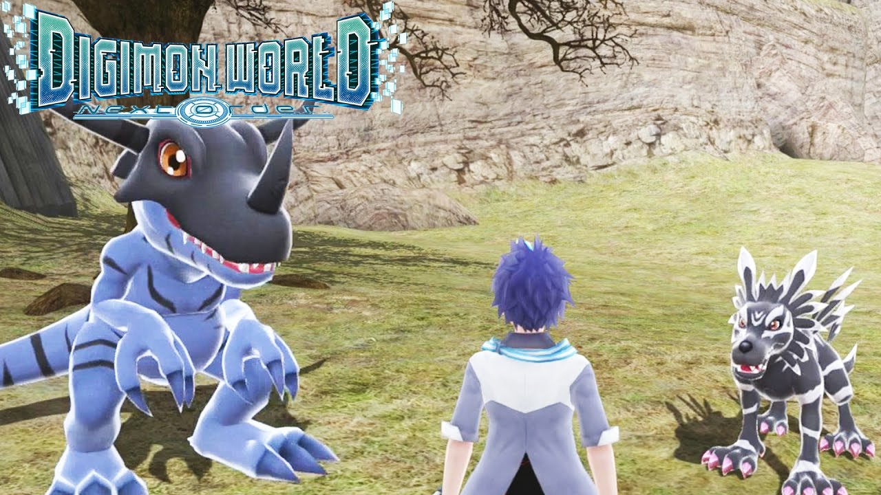 Digimon World: Next Order (English) - Blue Metalgreymon & Black ...