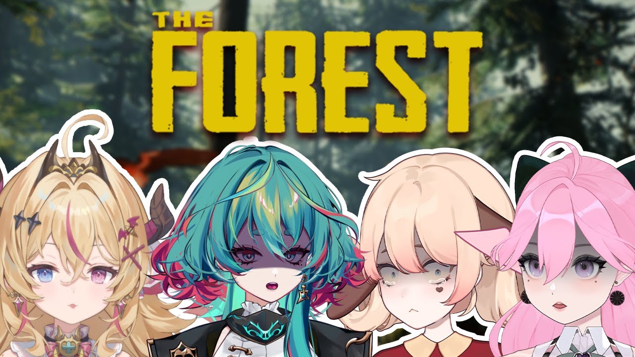 and The Forest w/ Bri, Umi and Suri【BDAY DONATHON PT 6】 - YouTube
