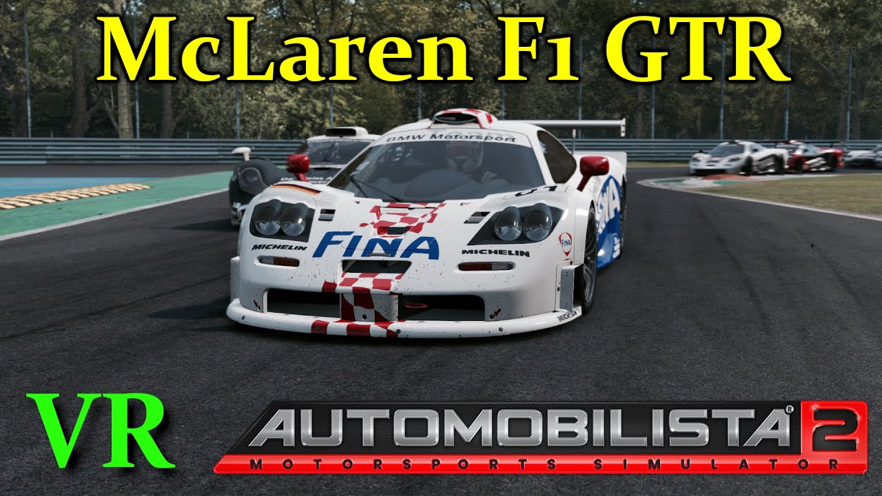 Monza / McLaren F1-GTR GT1 series - Automobilista 2 VR - YouTube
