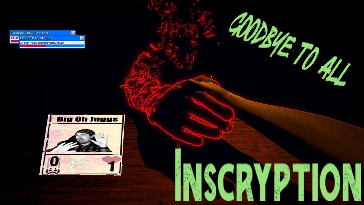 Inscryption (Final Part) Goodbye To All! - YouTube