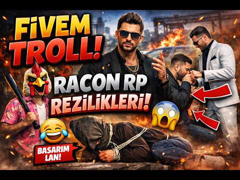 GTA 5 FİVEM RACON RP TROLL (RACON RP  REZİLLİKLERİ)