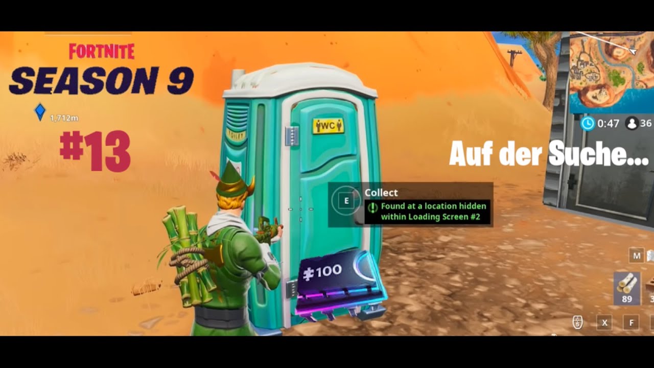 Fortbytes Herausforderung-Fortbyte 13 || Fortnite || #2 || Basitox ...