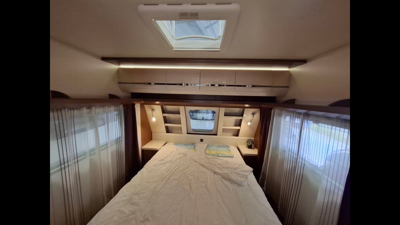 Caravane HOBBY Excellent 540 UFF 2019 Label Occasion - YouTube