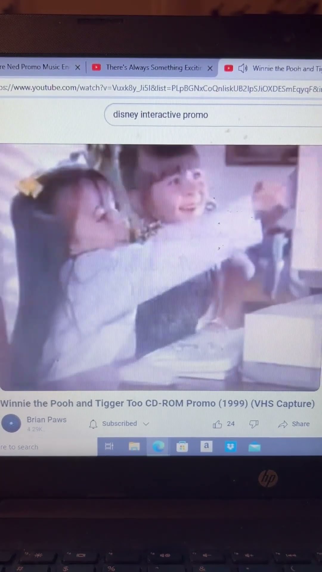 Disneys Animated Storybook Winnie The Pooh And Tigger Too Promo 1999 ...