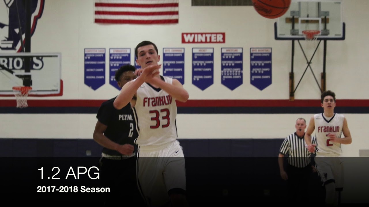 Franklin Patriots #33 Matt Elrod 2017-2018 Highlights - YouTube
