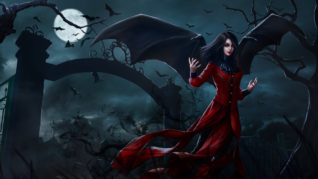 Relaxing Halloween Music – Vampires at Midnight | Dark, Spooky, Magical ...