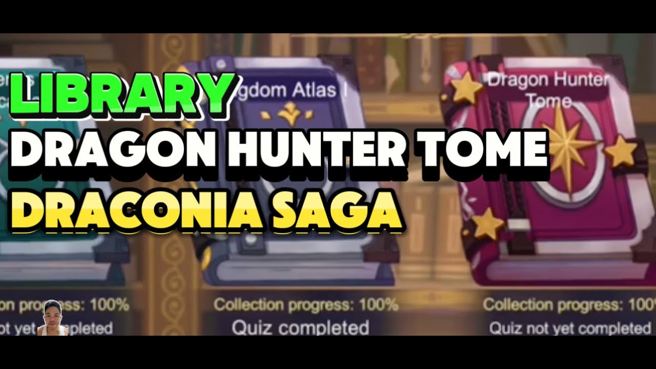 LIBRARY DRAGON HUNTER TOME QUIZ GUIDE DRACONIA SAGA - YouTube