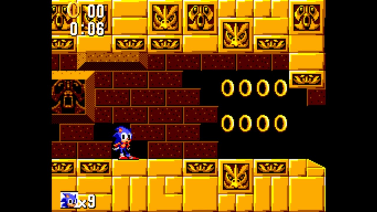 05 Labyrinth Zone - Sonic Genesis for Master System hack soundtrack ...