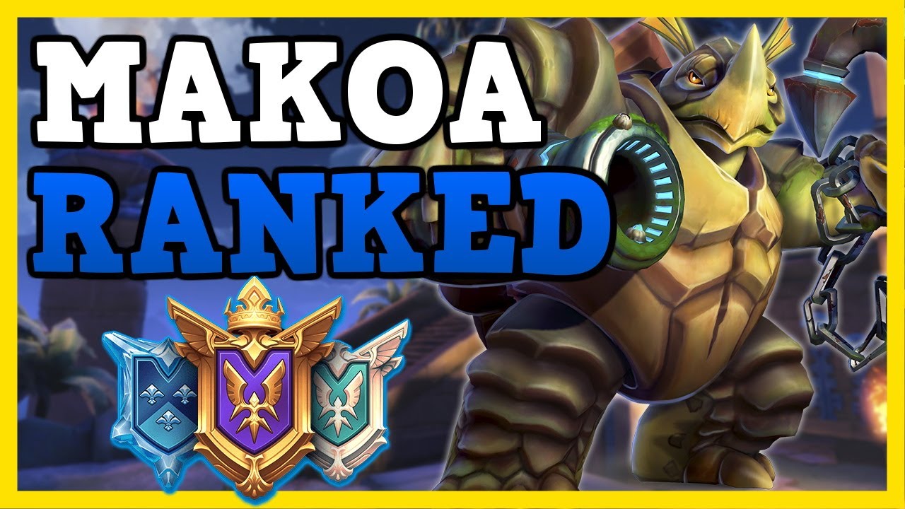 Paladins Pro | Makoa Ranked Game With Vex30 - YouTube