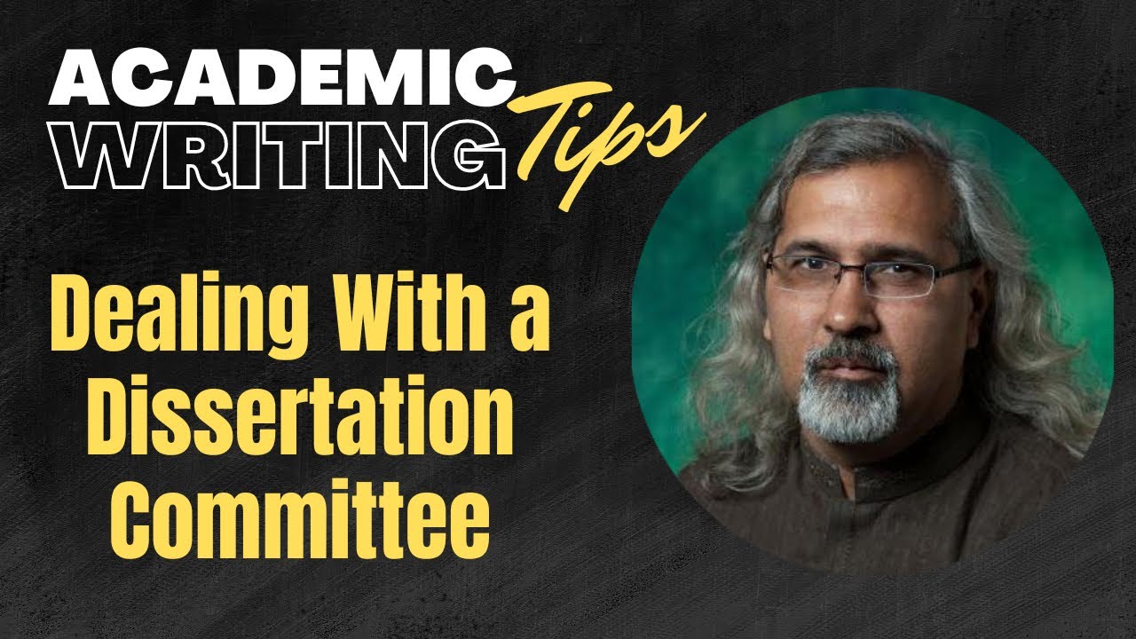 How to Deal with a Dissertation Committee| Grad School Tips - YouTube