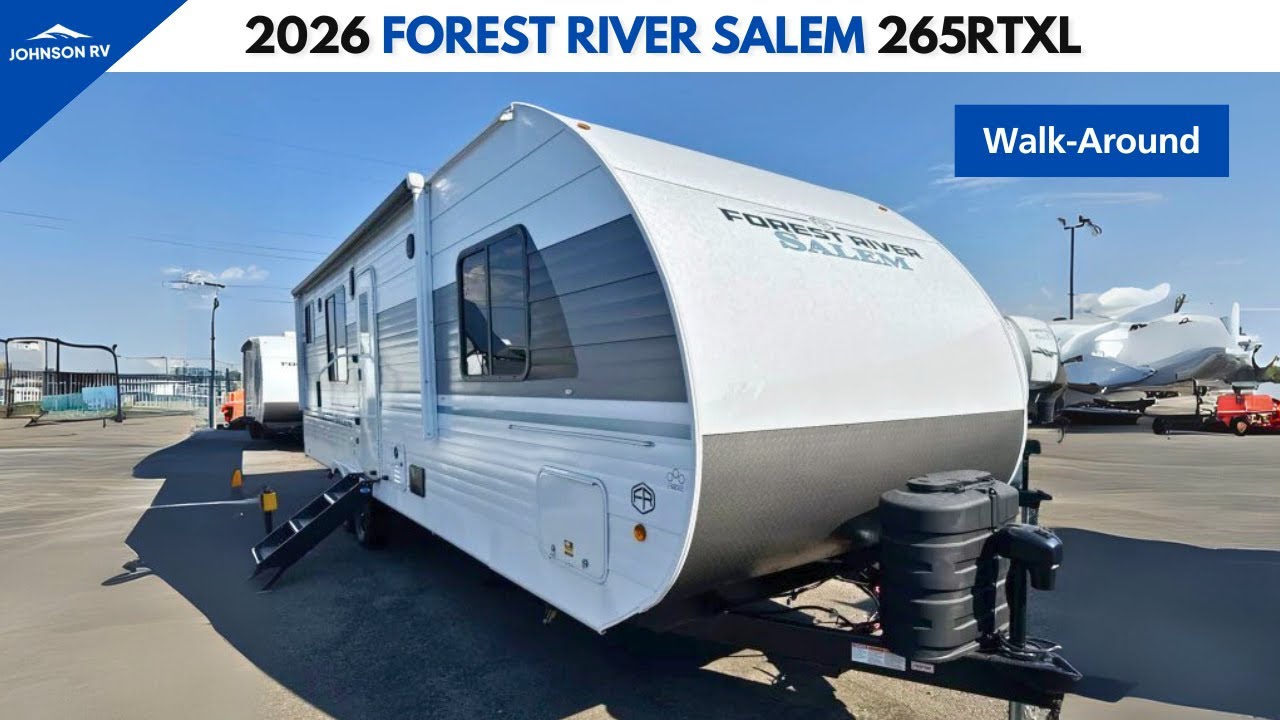 2026 Forest River Salem 265RTXL – Huge Garage, Drop Down Bunk & Tilt ...