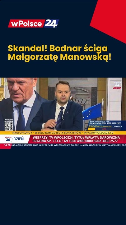 Skandal! Bodnar ściga Małgorzatę Manowską! - YouTube