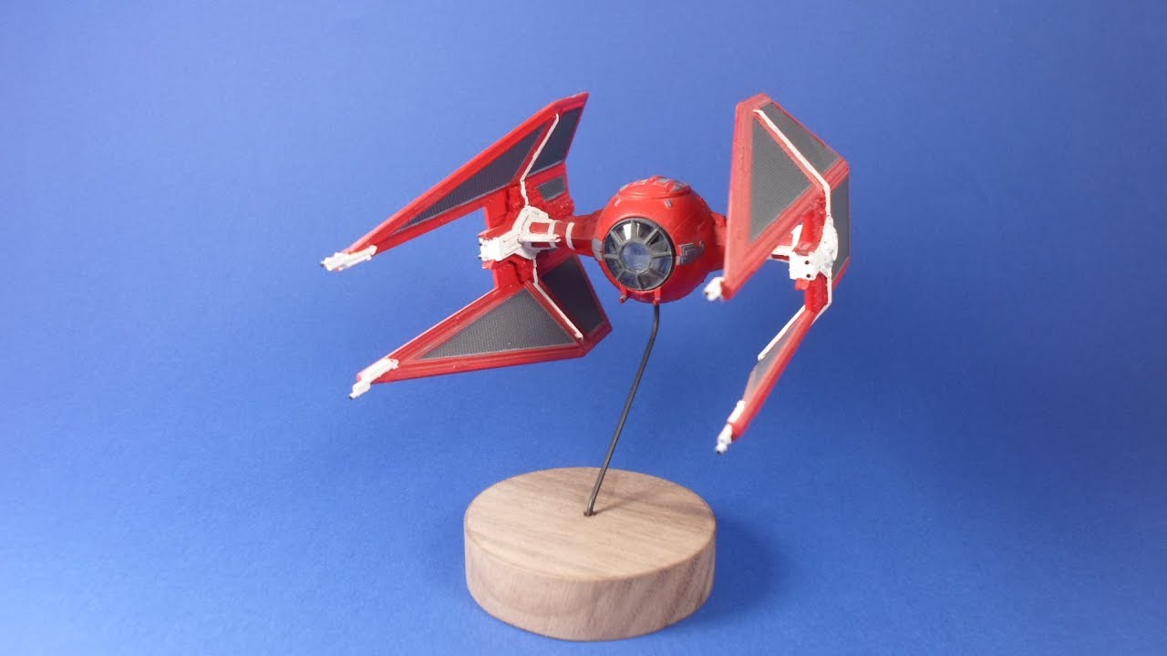 Royal Guard TIE Interceptor custom vehicle - YouTube