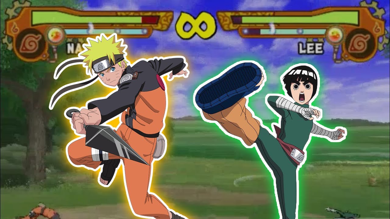 Naruto Vs Lee (Classic) || Naruto Shippuden: Ultimate Ninja 5 - YouTube