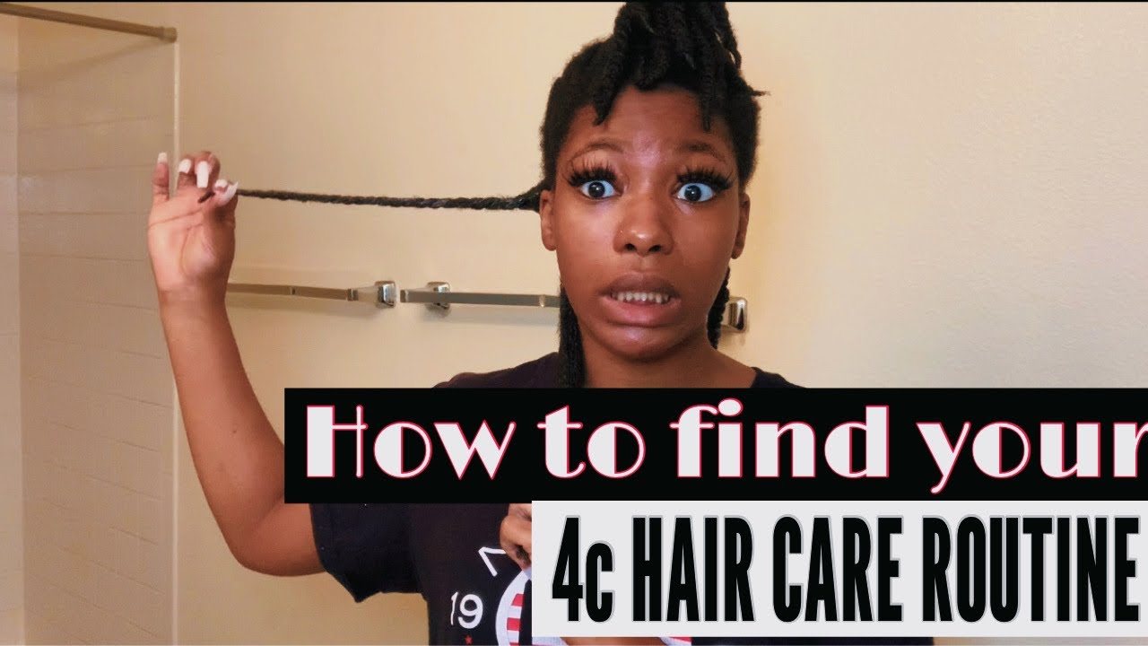 How to Find your perfect HAIR REGIMEN... 4c hair - YouTube