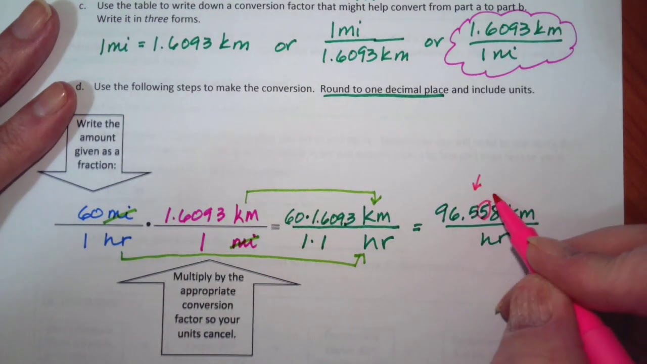 CME 2A Unit Conversion part 2 - YouTube