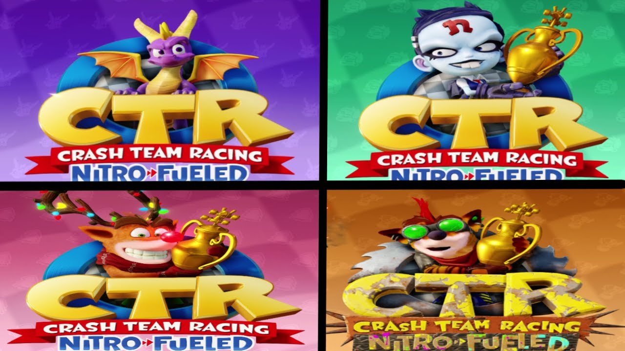 Crash Team Racing Nitro Fueled - All Menu Changes As of Rustland Grand ...