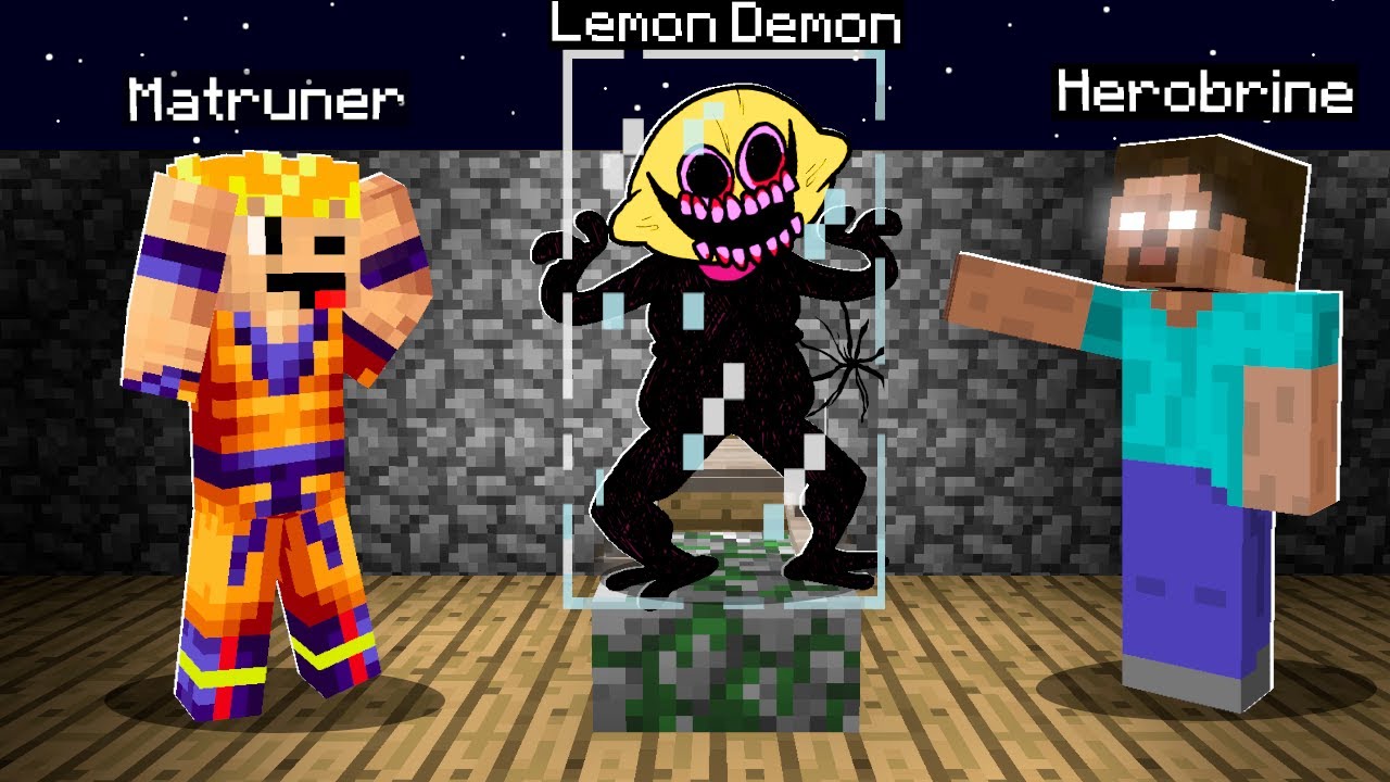 HEROBRINE POKAZAŁ MI JAK STWORZYĆ LEMON DEMON w MINECRAFT! - YouTube
