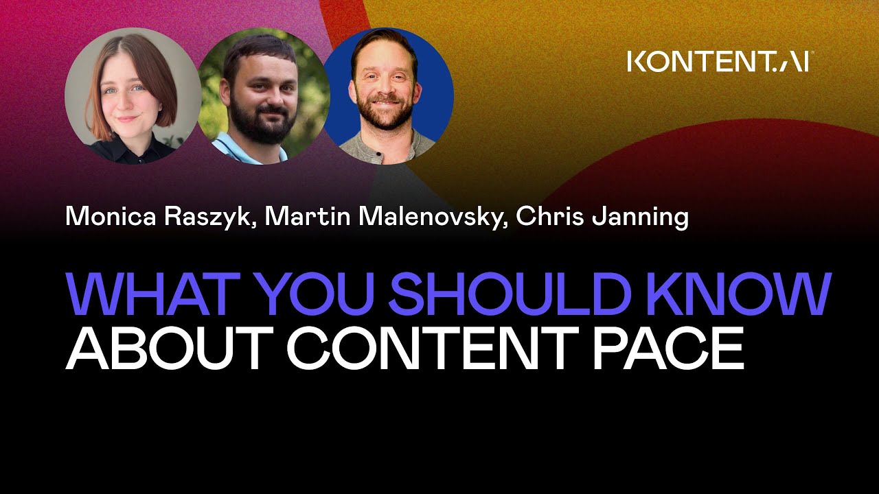 How content pace can help you understand your workflows - YouTube