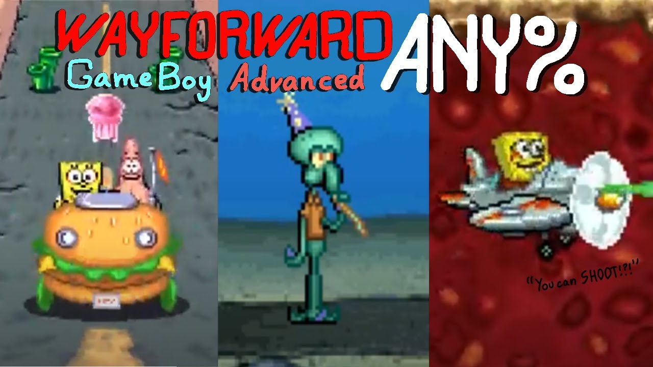 Multiple SpongeBob Games - Wayforward GBA Any% in 2:32:04 (27 November ...