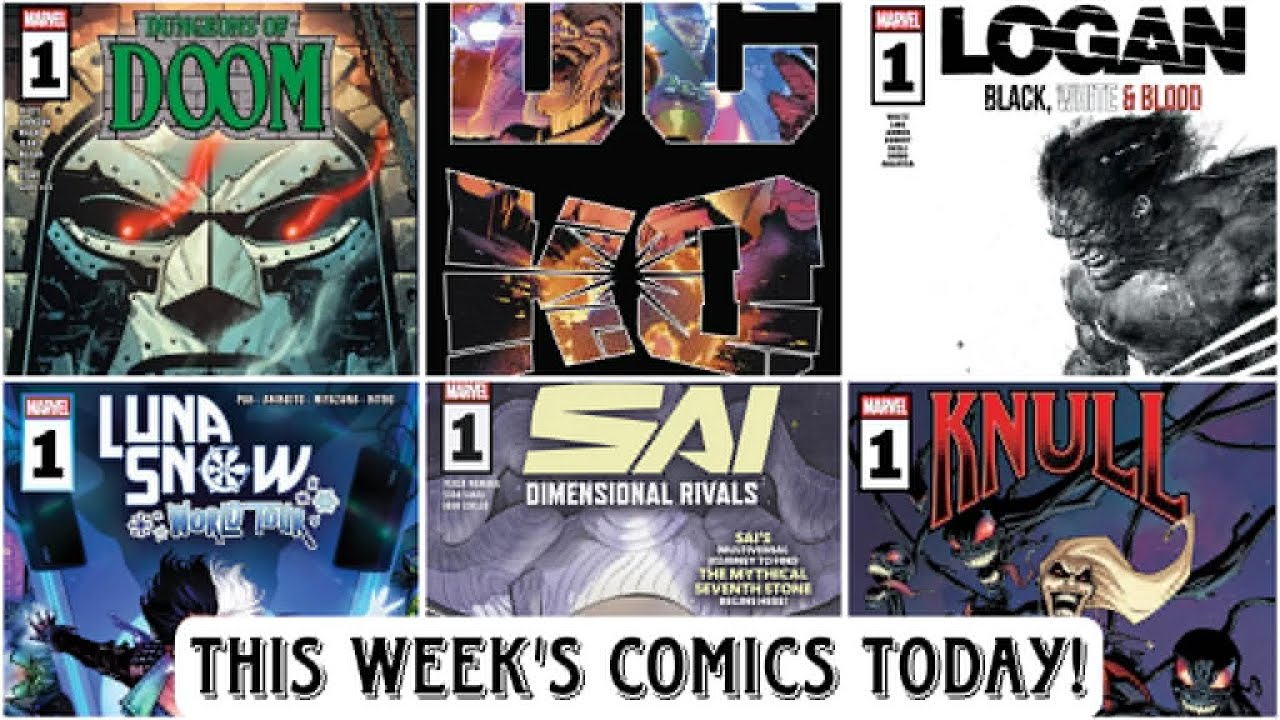 This Week's Comics Today! 1/13 - YouTube