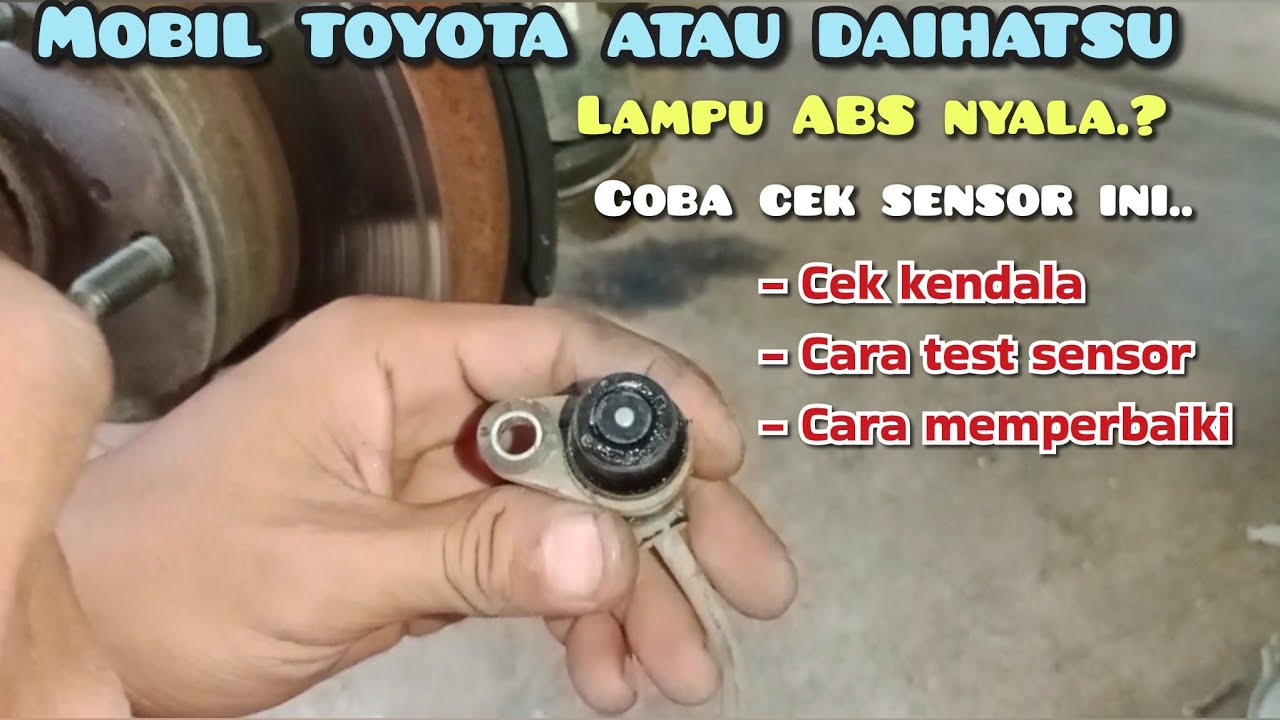 Perbaikan rem ABS toyota - YouTube