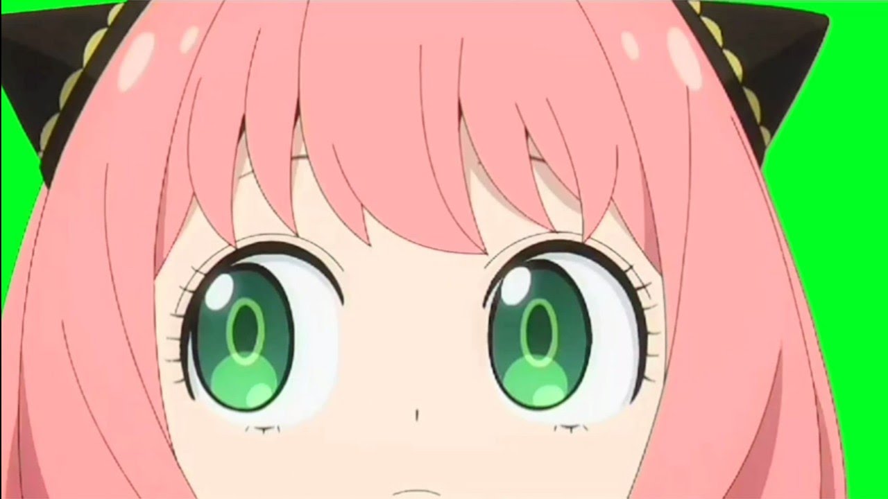 Anya Green Screen Mask - YouTube