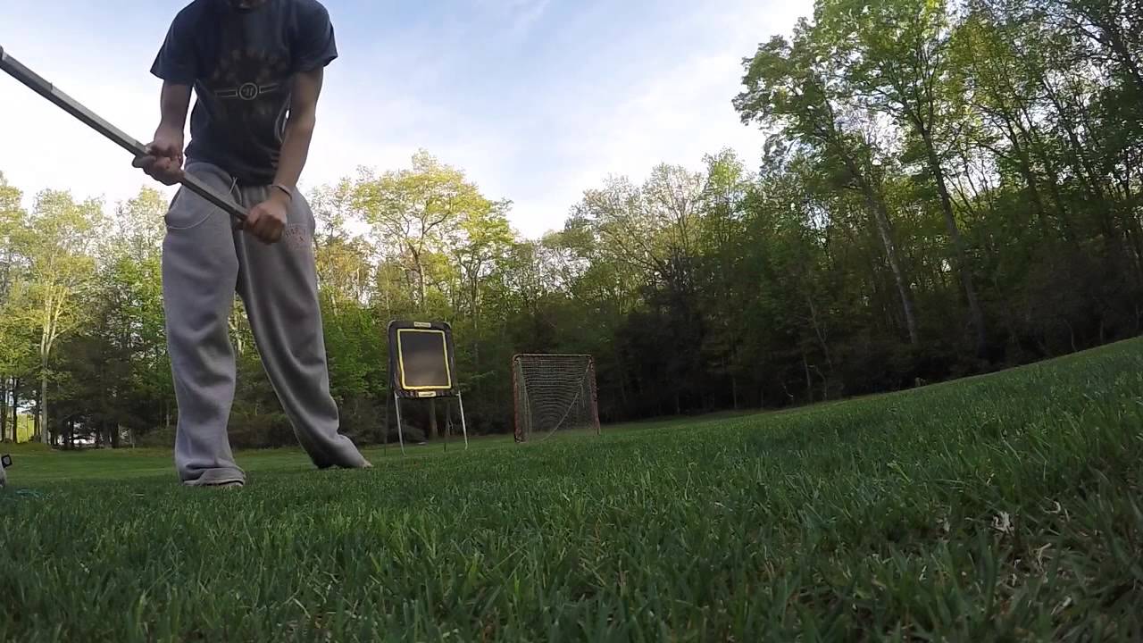 GoPro video of me breaking in my new Nike CEO lacrosse head! Ft. Remy ...