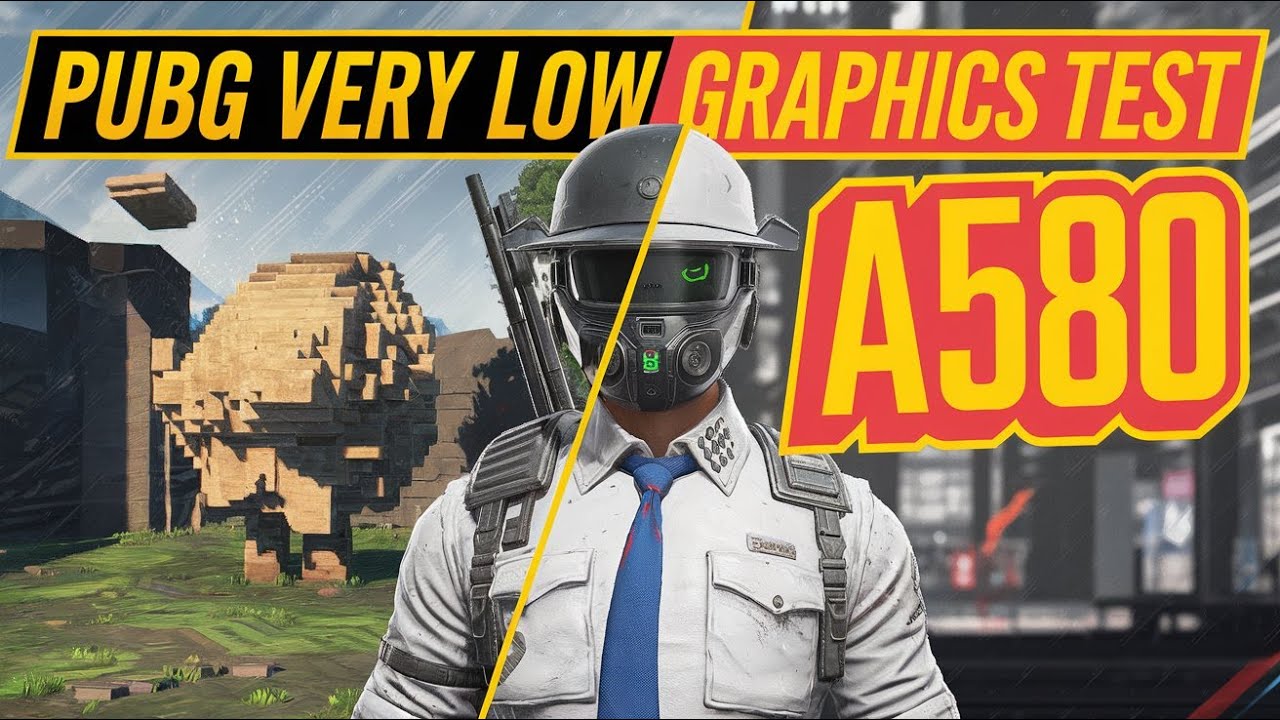 🔴 PUBG Very Low Graphics Settings Gameplay Test | Intel Arc A580 - YouTube