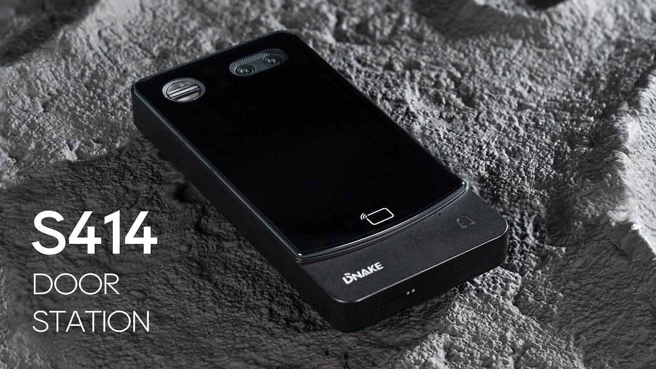 DNAKE S414: 4 3” Facial Recognition Android 10 Door Station - YouTube