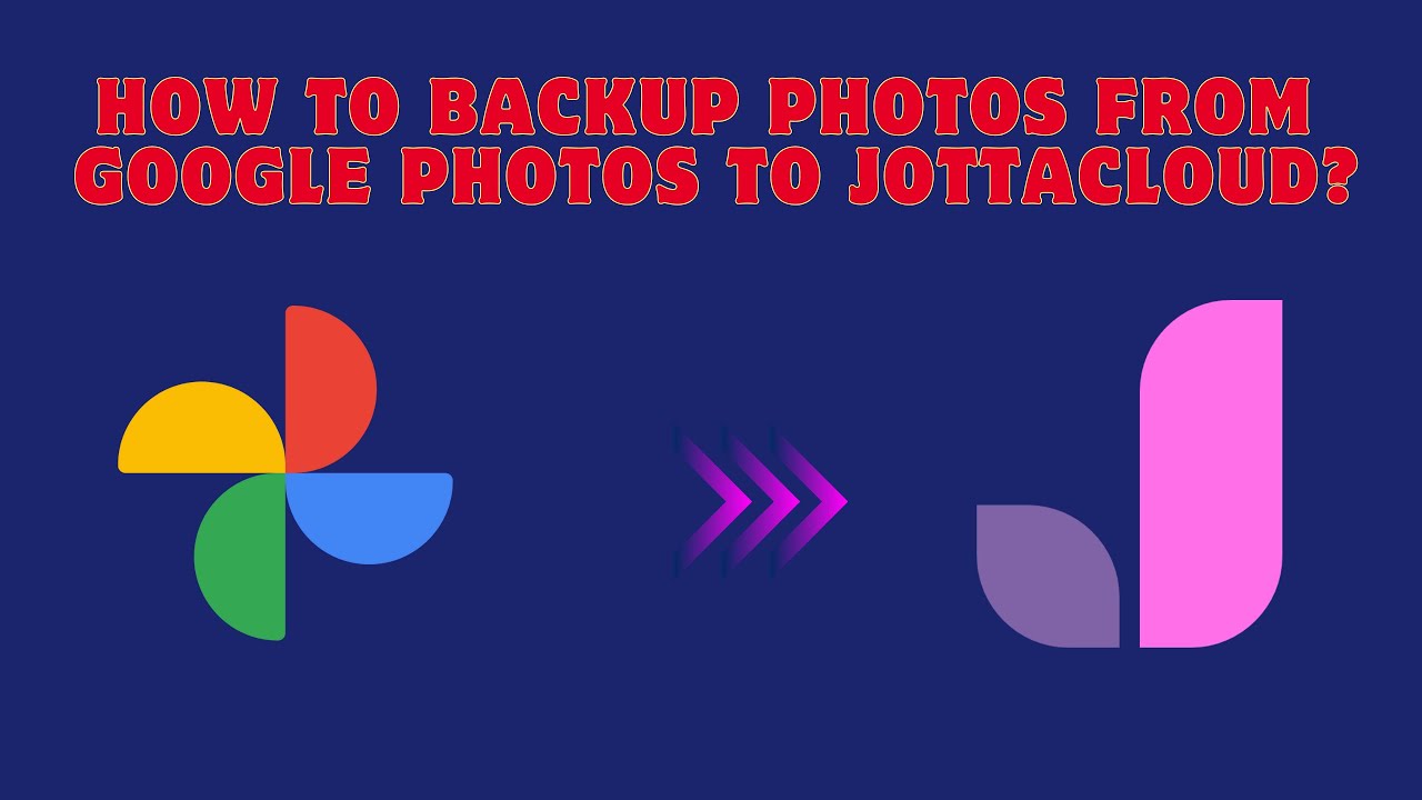 How to backup photos from Google Photos to Jottacloud? - YouTube