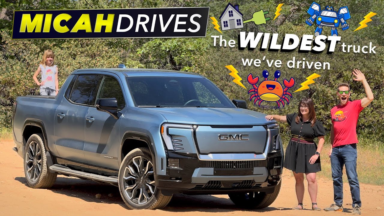 2025 GMC Sierra EV Denali Review | 760 HP, 4-Wheel Steer, $100k - YouTube