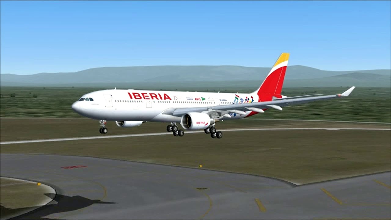 IB6300 A330-200 IBERIA SAN JUAN - MADRID - YouTube