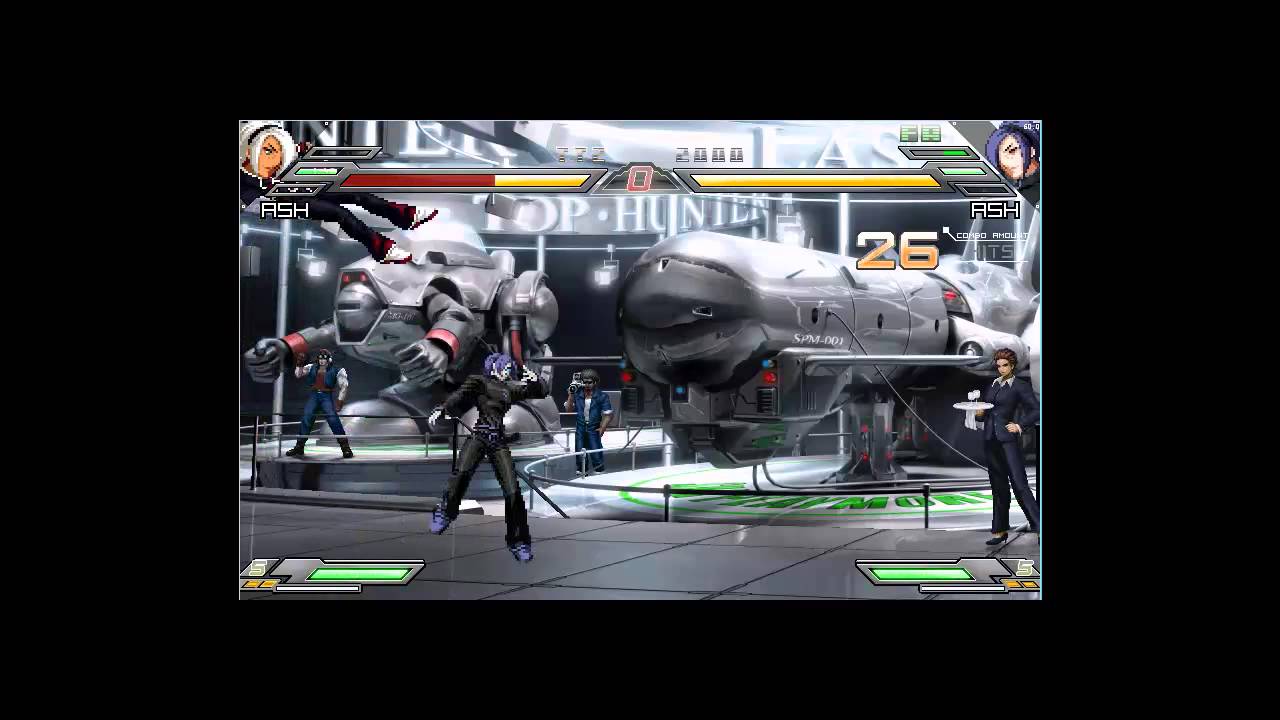 Ash Combo KOF wing 2.0.1 - YouTube