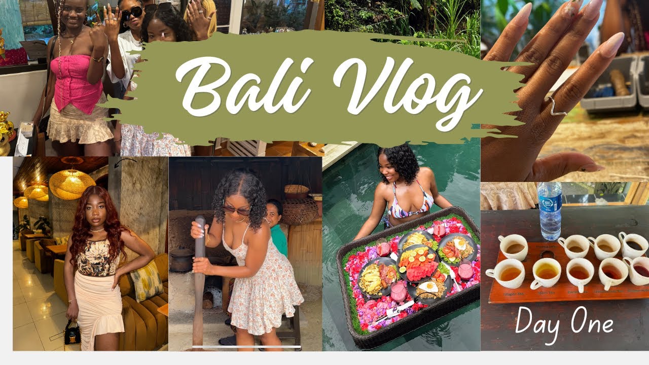 Bali Travel Vlog : Tea Tasting + Jewelry making - YouTube