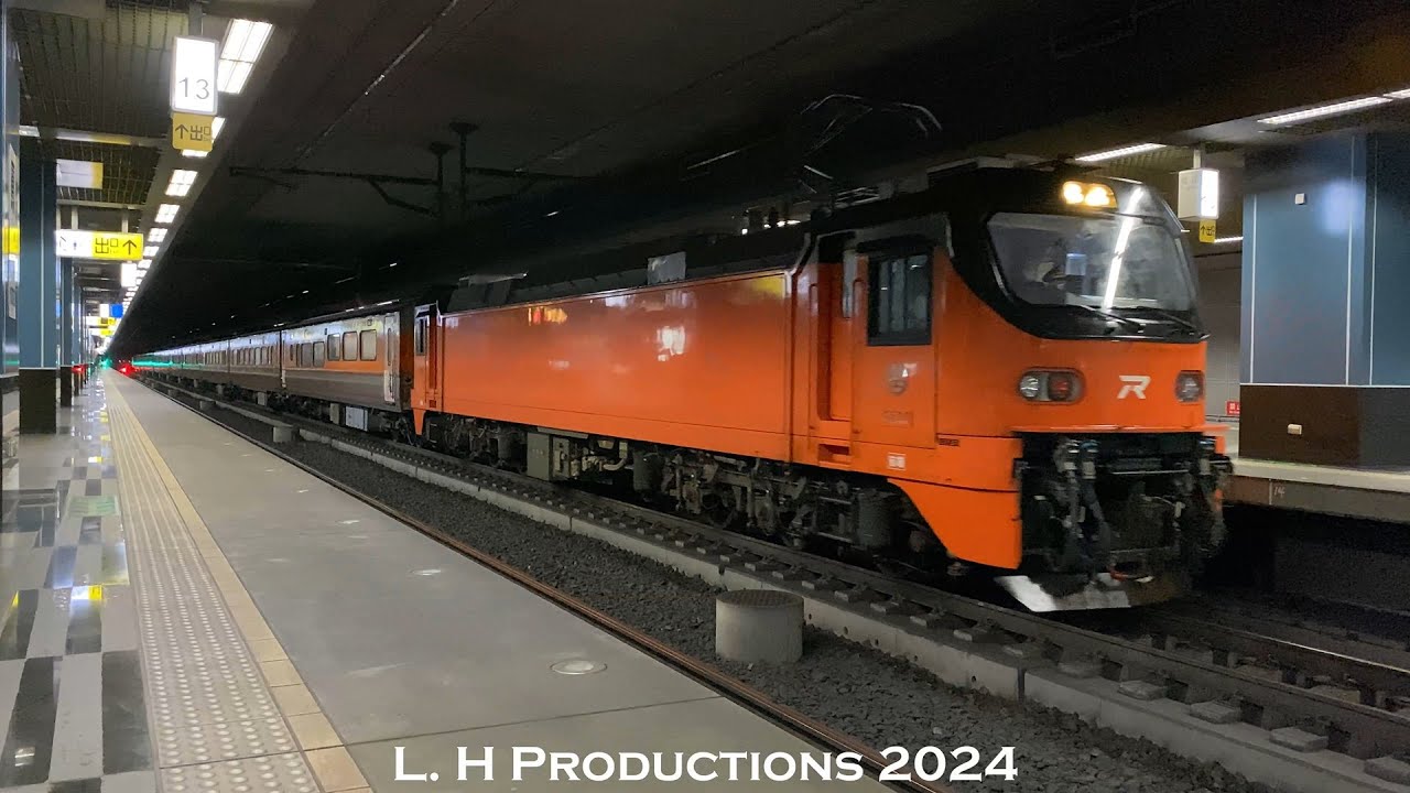 台鐵TR | 8776次 E500雙機試運轉 | E502 + 12 輛PP + E503 | 鳳山緩速進出站 | 東芝 Toshiba IGBT-VVVF - YouTube