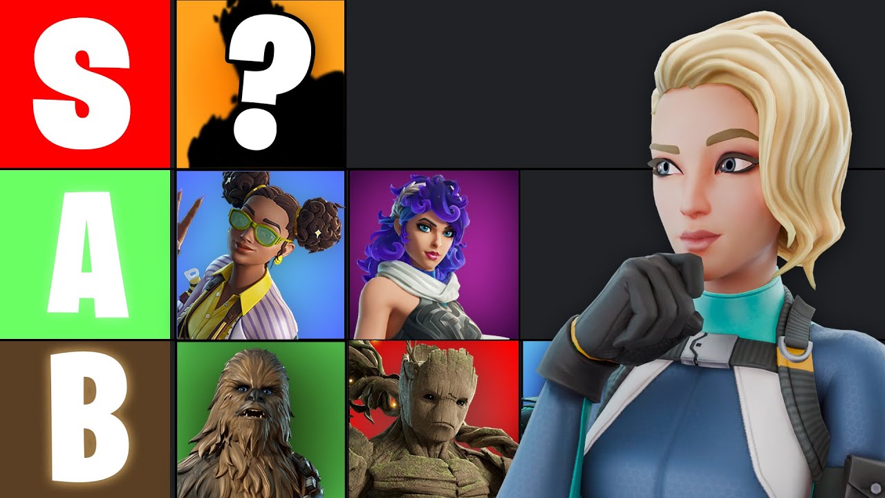 Ranking Every Fortnite Skin! (Chapter 5 Season 2) - YouTube