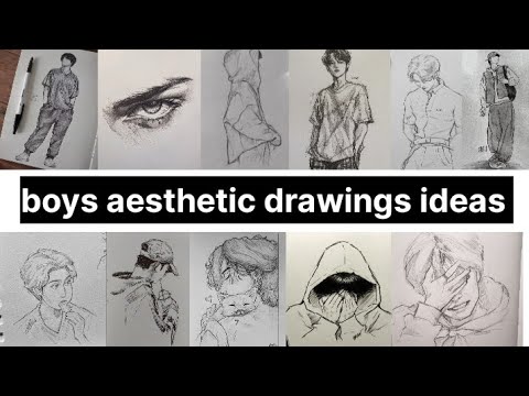 Boys aesthetic drawings ideas|cool drawing|for beginners - YouTube