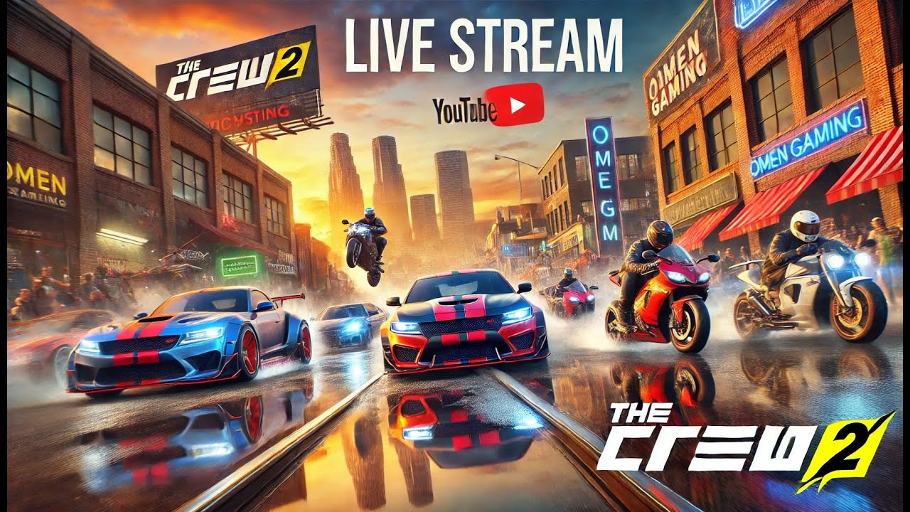 🔴LIVE! The Crew 2 : Epic Races in The Crew 2 | Live Stream #crew2 - YouTube