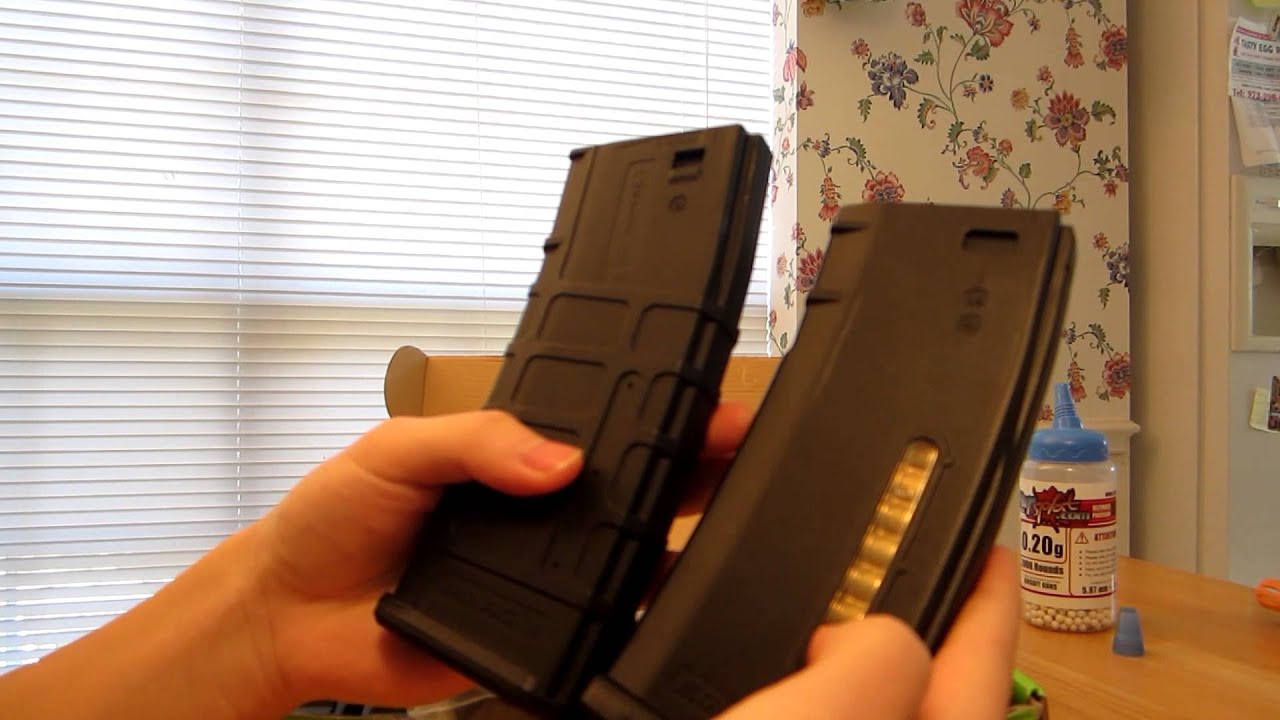 Magpul Emag 75rd. Midcap Review and Comparison with Pmag Midcap, With ...